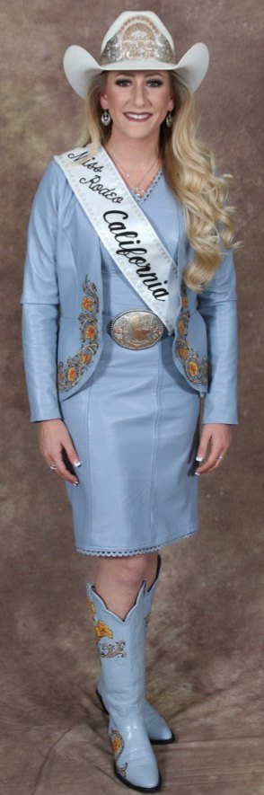 D'Anton Leather Rodeo Queen Royalty 2018 featuring genuine leather